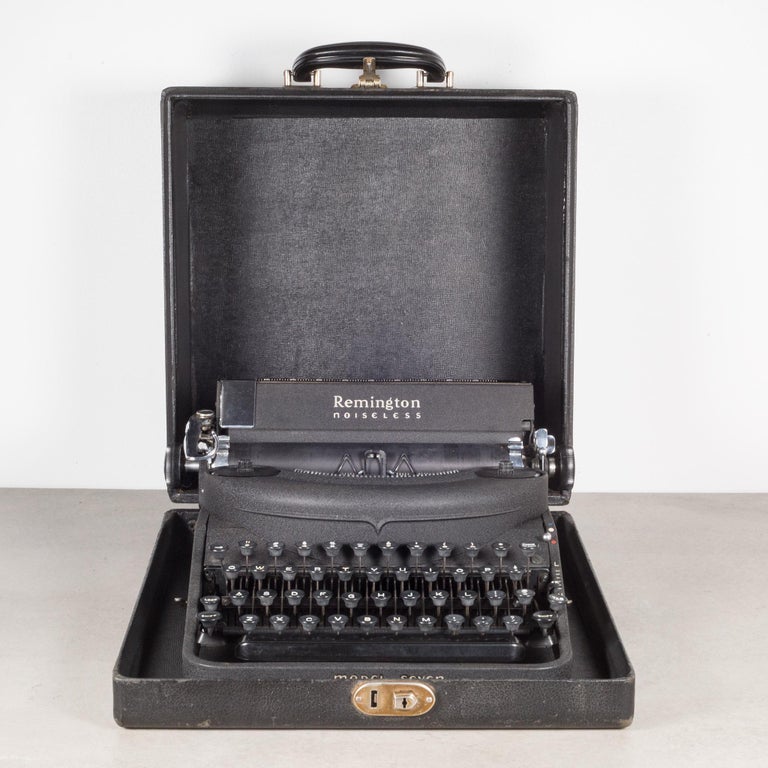 Fully Refurbished Remington Portable Noiseless Model Seven Typewriter ...