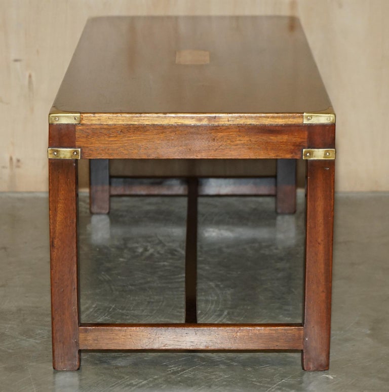 Fully Restored Hardwood Kennedy Harrods London Military Campaign Coffee ...