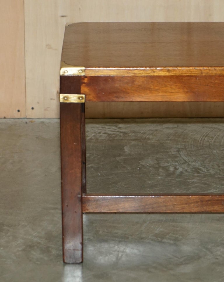 Fully Restored Hardwood Kennedy Harrods London Military Campaign Coffee ...