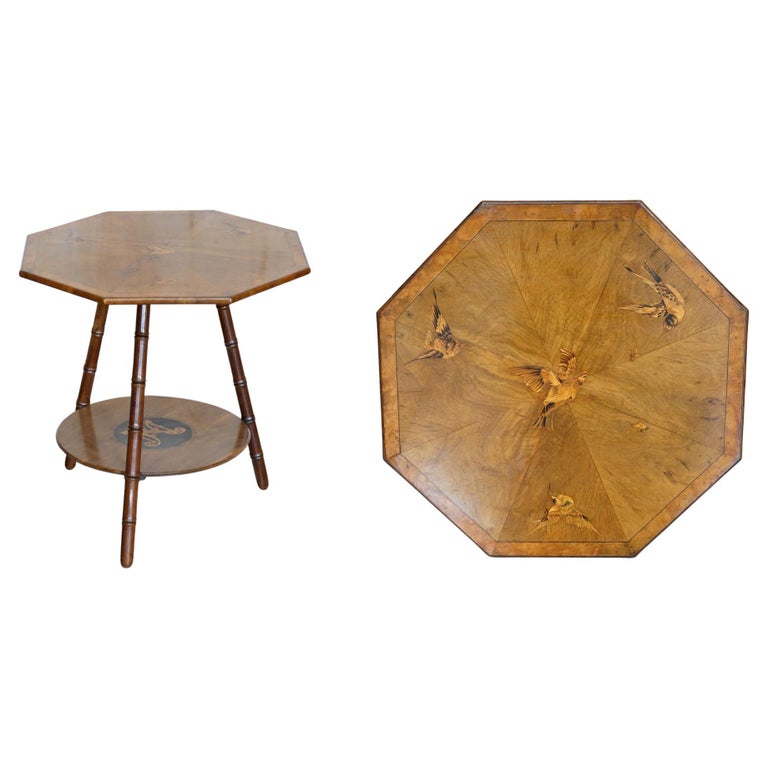 octagonal bird table