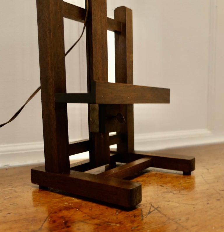 Fully Working Table Top Easel Reading Stand Lamp For Sale at 1stDibs