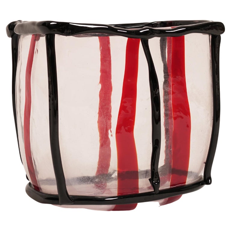 Fulvio Bianconi, "Epipedos" Vase, Venini Artist Proof, 1989 For Sale at ...