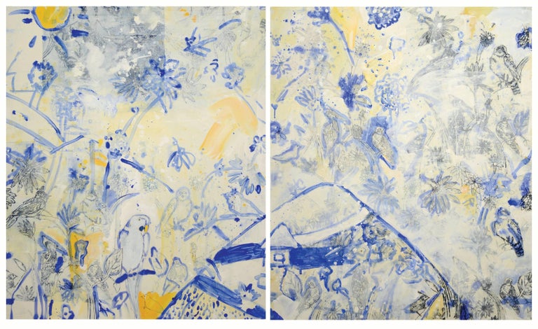 Fumiko Toda - The Rumbling of a Mountain: Birds For Sale at 1stDibs