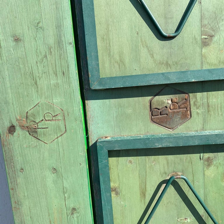 Fun Authentic Vintage Collapsible German Beer Garden Table and Bench ...