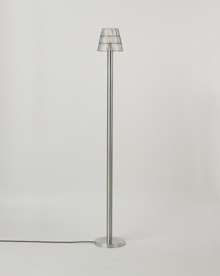 Fun Guy Stained Glass Floor Lamp by Frangere Studio For Sale at 1stDibs