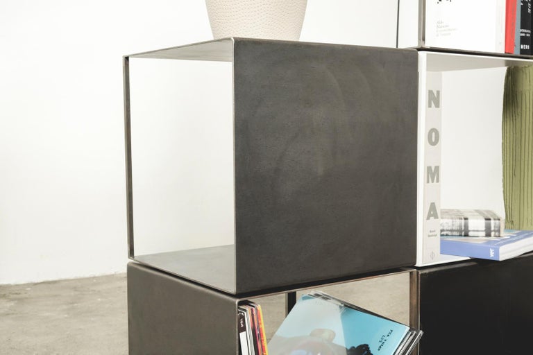 Fun House, 3 Iron Cubes For Sale at 1stDibs