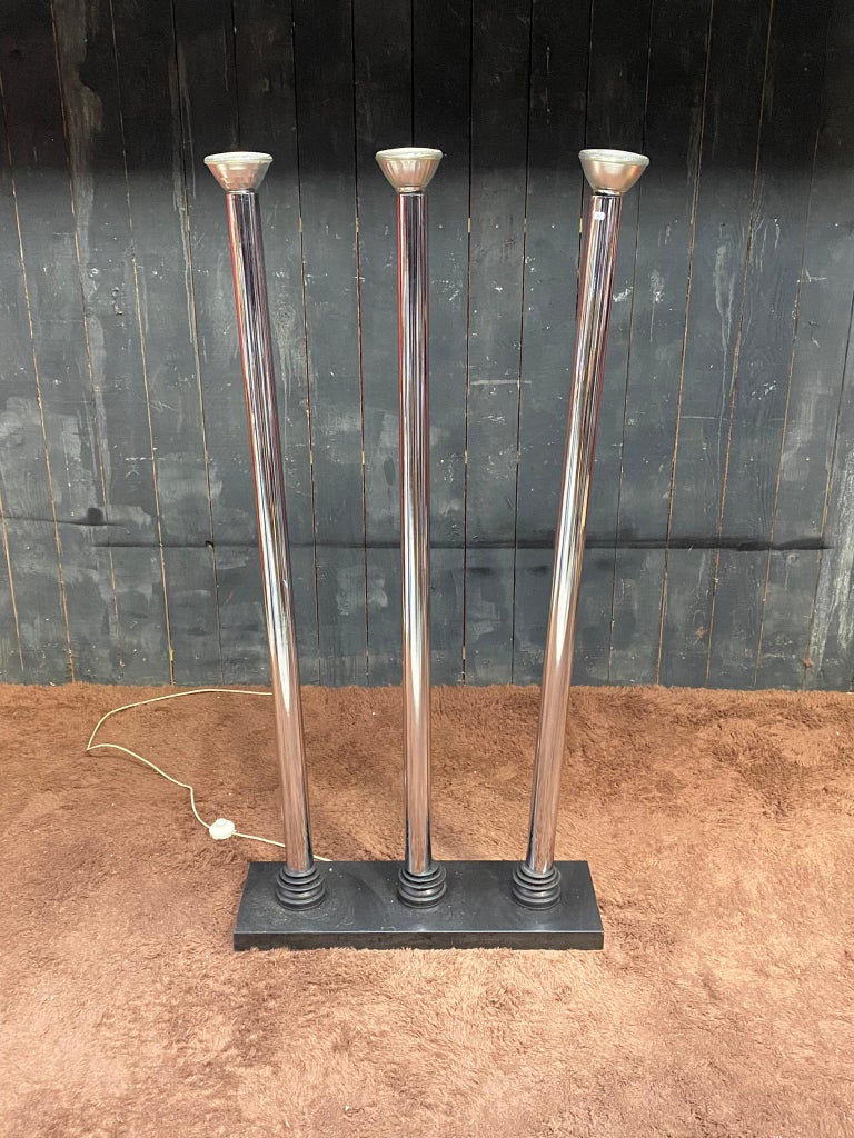 Fun Lamp Italy 1980, Three Floor Lamps Articulated on Ball Joints ...