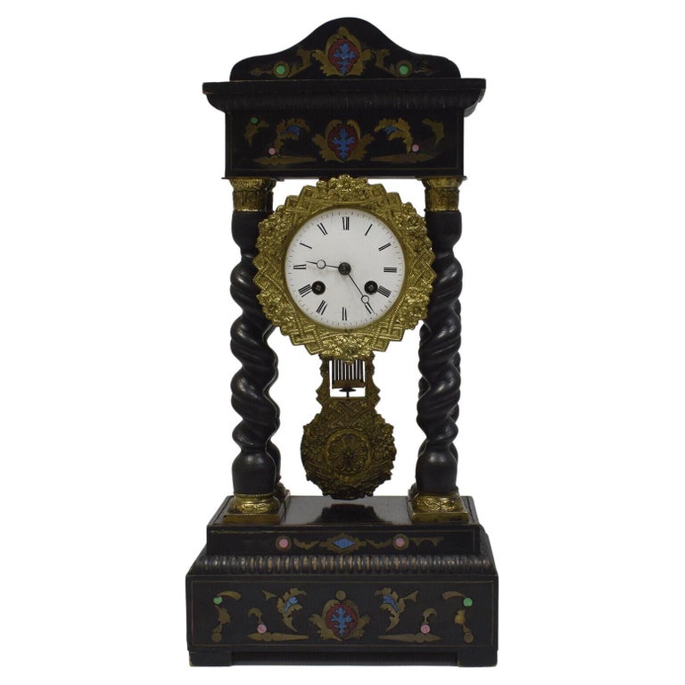 Functional 19th Century S.Marti Column Clock - 46 Cm - 1G06 For Sale at ...
