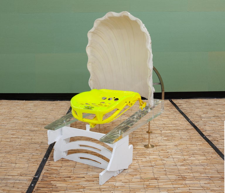 Functional art Chair "Plexi Shell Throne" by Lionel Jadot For Sale at ...