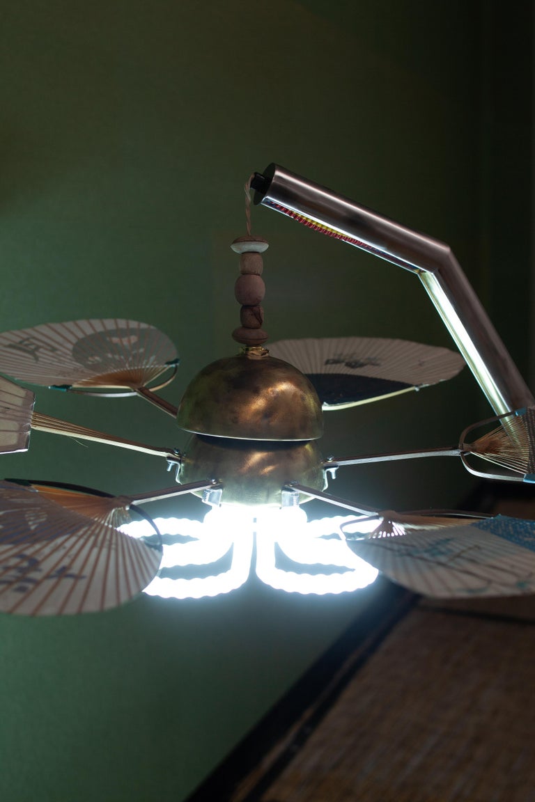 Functional art Floor Lamp "Open Eyes" by Lionel Jadot For Sale at 1stDibs