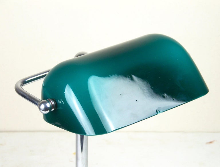 Functionalist Bank Lamp For Sale at 1stDibs