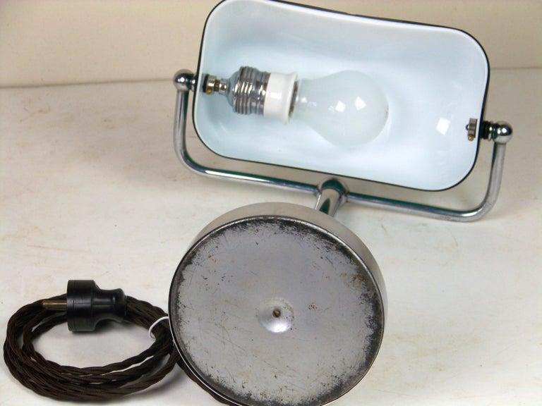 Functionalist Bank Lamp For Sale at 1stDibs