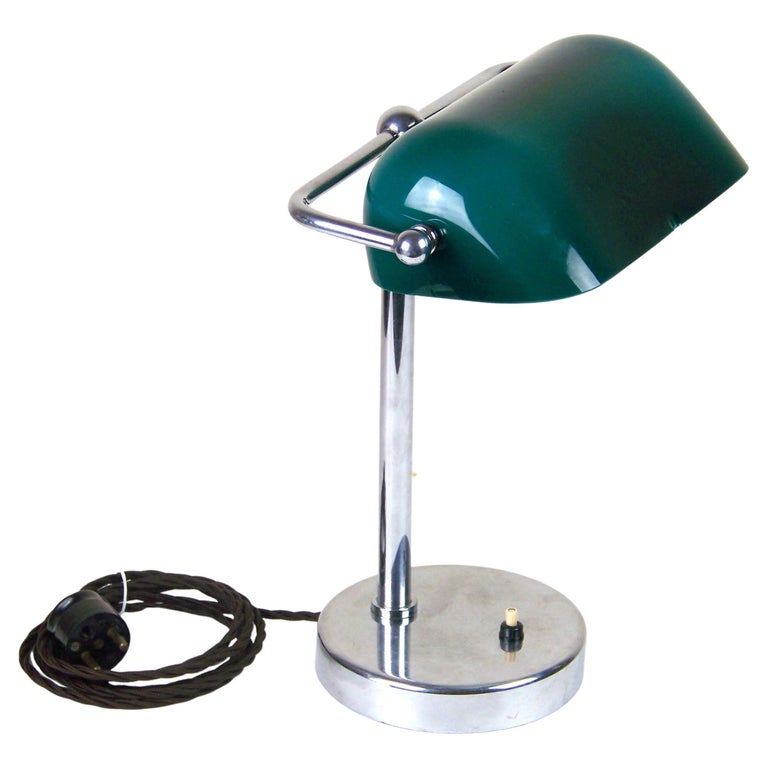 Functionalist Bank Lamp For Sale at 1stDibs
