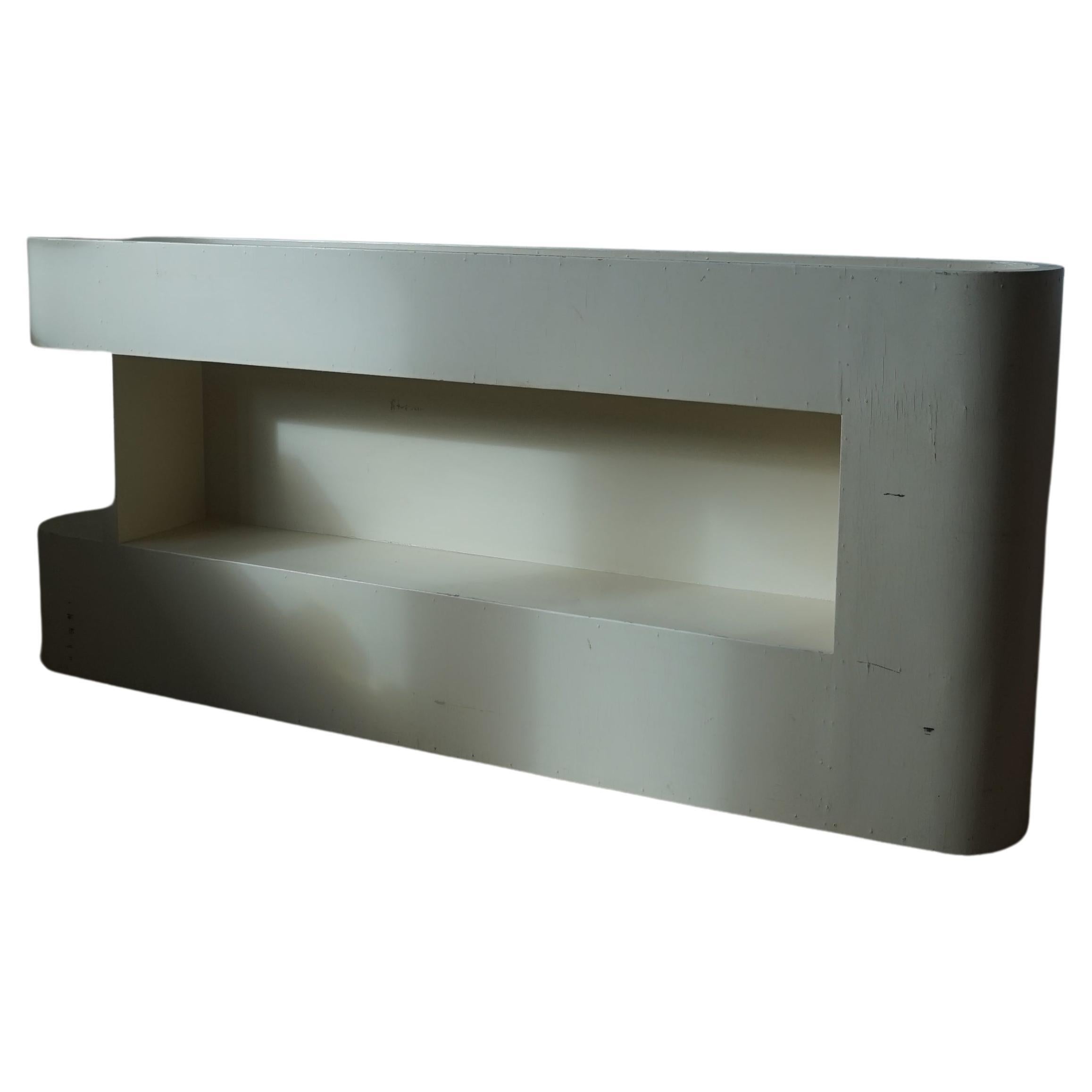 Hugh Acton Floating Wall Shelf Unit Room Divider and Credenza at ...
