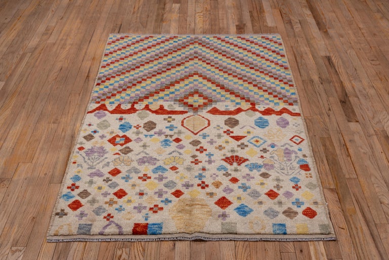 Funky Modern Gabbeh Rug For Sale at 1stDibs