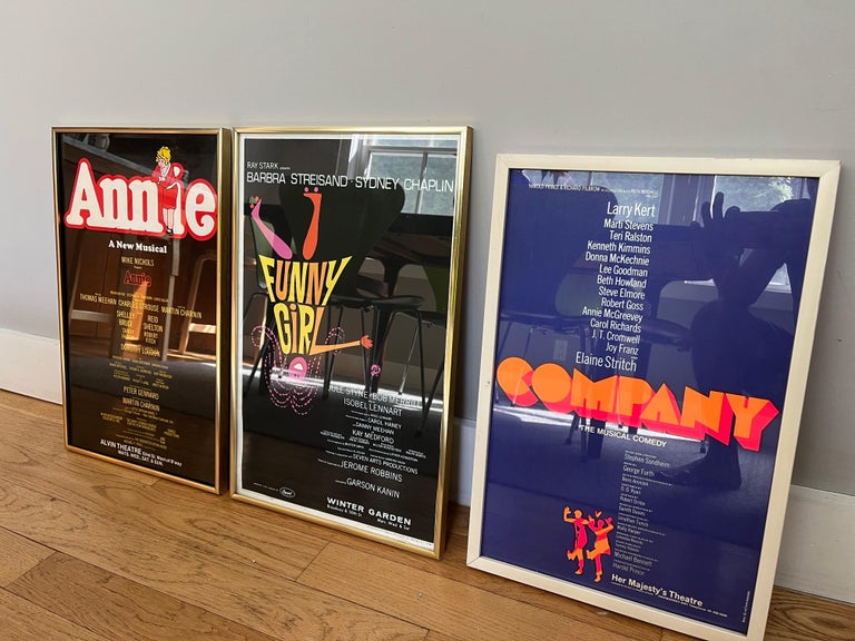 Funny Girl, Broadway Musical Window Card Poste, Barbra Streisand, 1964 ...