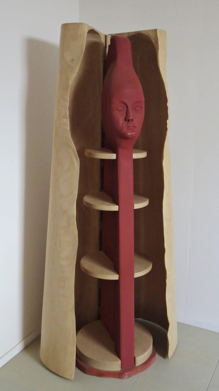 Furniture Object "ADAM", Solid Wood, Single Piece, Bar Cabinet For Sale ...