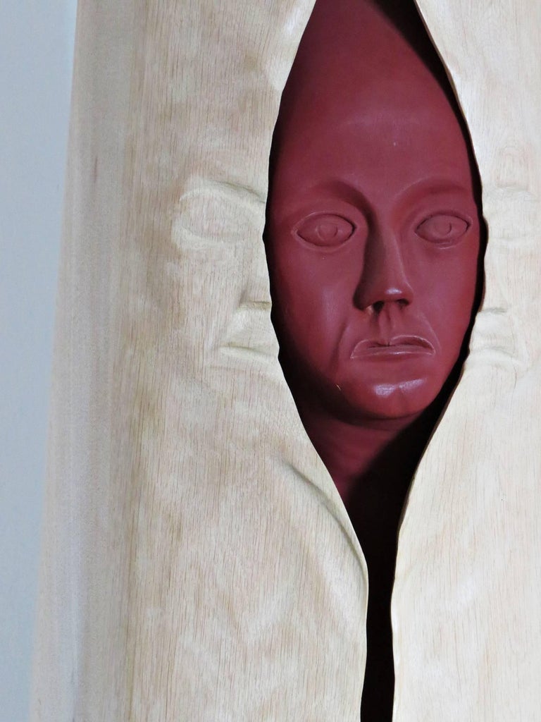 Furniture Object "ADAM", Solid Wood, Single Piece, Bar Cabinet For Sale ...