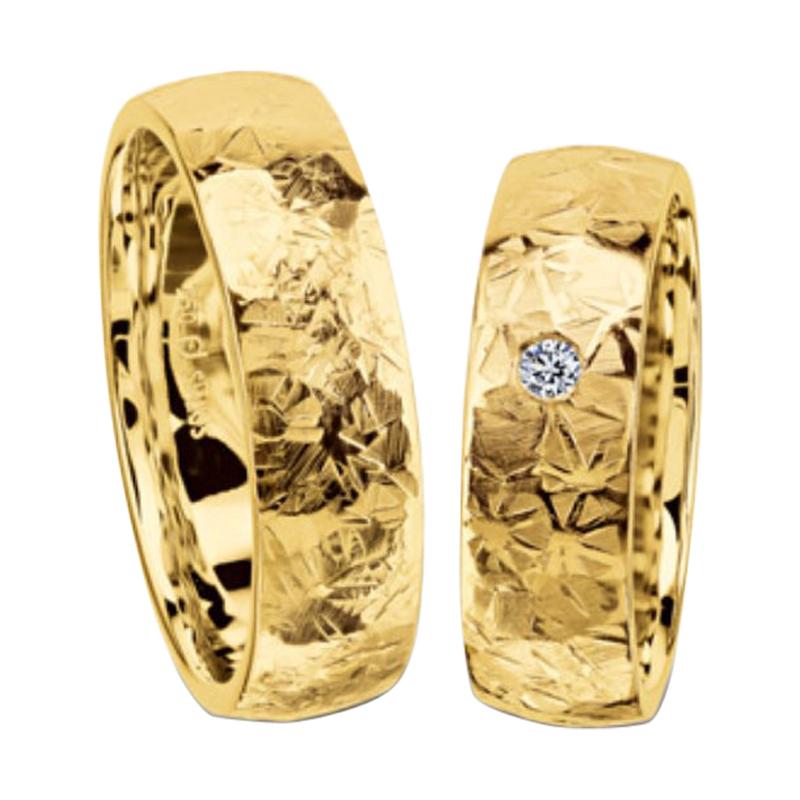 Customizable Furrer Jacot 18 Karat Yellow Gold Textured Band For Sale ...