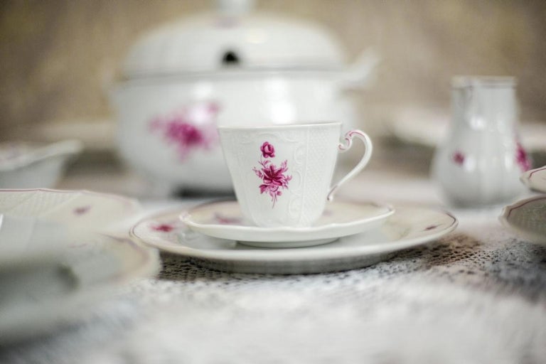 Fürstenberg West Germany Porcelain Service from the 1950s-1960s For ...