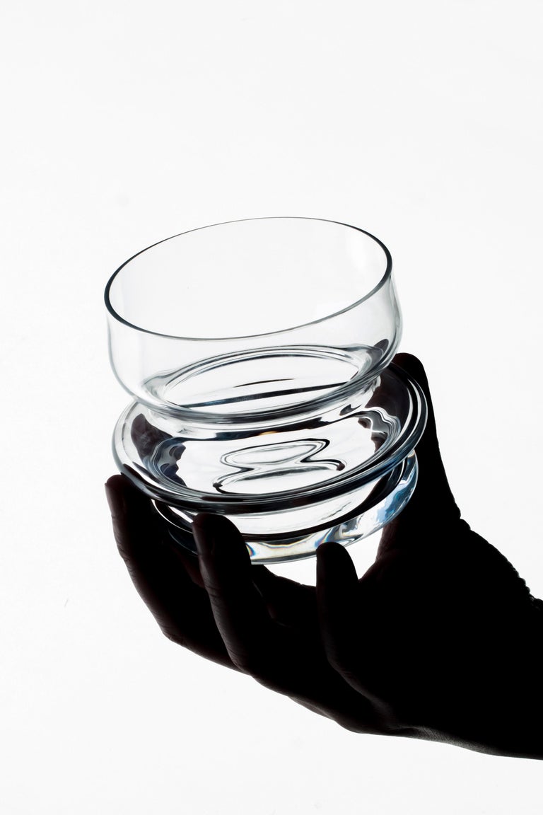 Fuso Short Glass by Ries For Sale at 1stDibs