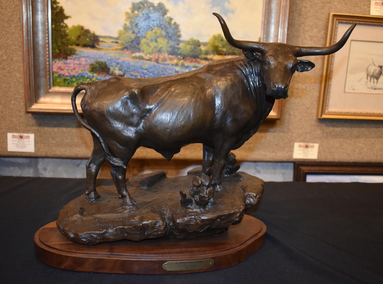 Jim Deutsch - "Bull Session" Rodeo Bull Rider Bronze 14/20 at 1stDibs ...