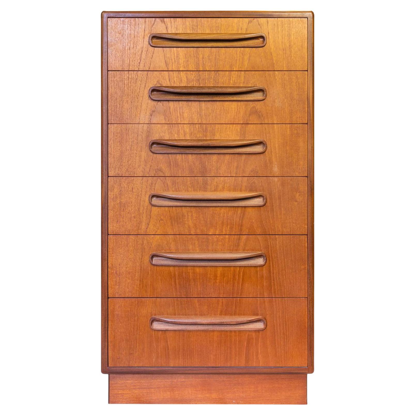 Mid-Century Teak Fresco Sideboard by v. Wilkins for G Plan, English, Ca. 1960 For Sale at 1stDibs