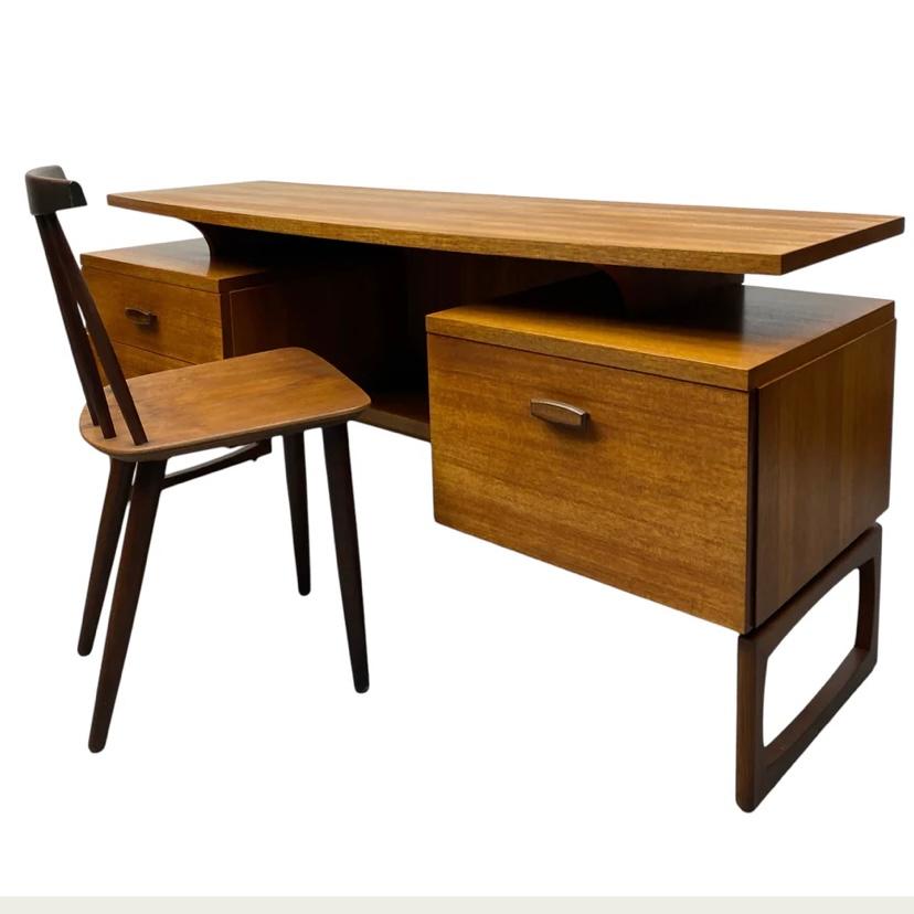 G Plan Quadrille Desk Danish Inspired For Sale at 1stDibs