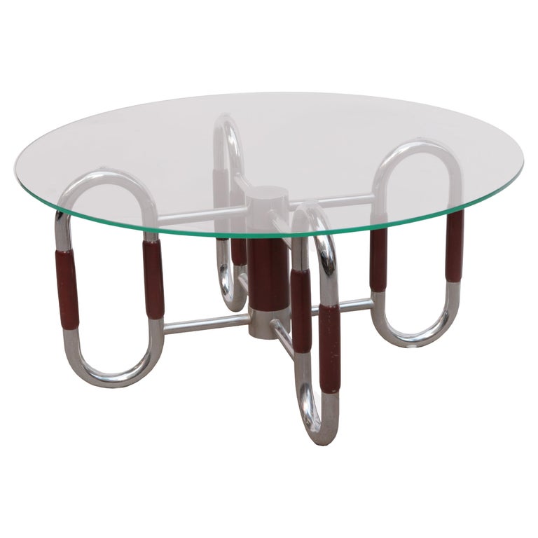 Gabatti E Isola Round Cocktail Table For Sale at 1stDibs