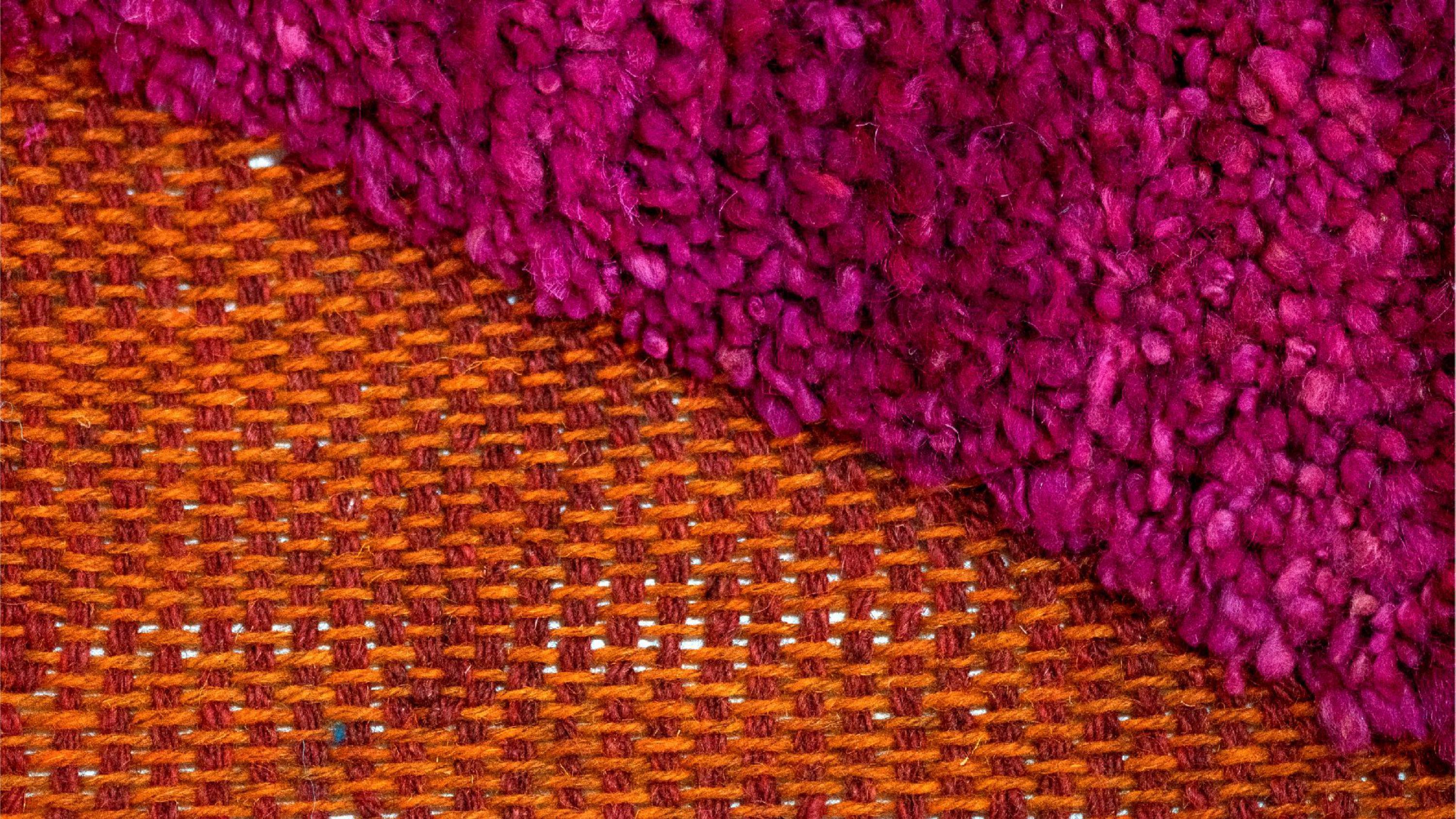 Gabbeh Interwoven with Lace Rug by Taher Asad Bakhtiari For Sale at 1stDibs