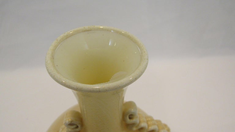 Gabbiani Venezia Murano Glass Bottle from Italy in Cream Color ...