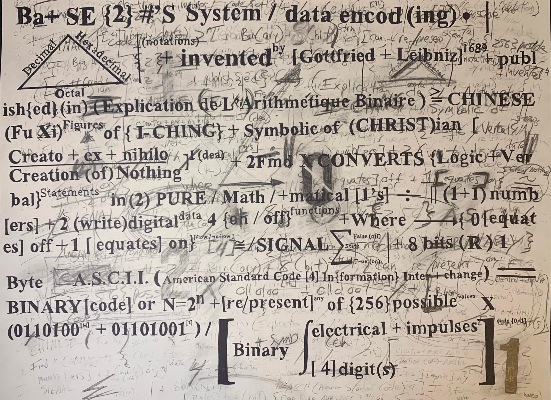 Gabriel Delgado - Binary Code From the Technology Series For Sale at ...