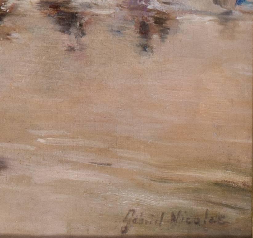 Gabriel Emile Nicolet - A stunning French Impressionist painting ...