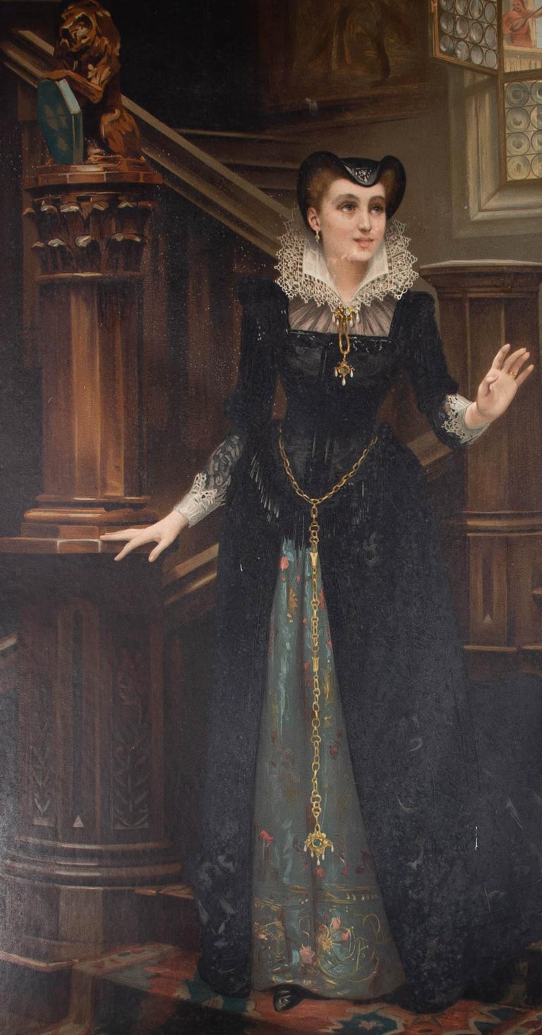 After Gabriel Ferrier - 19th Century Chromolithograph, Mary Queen of ...