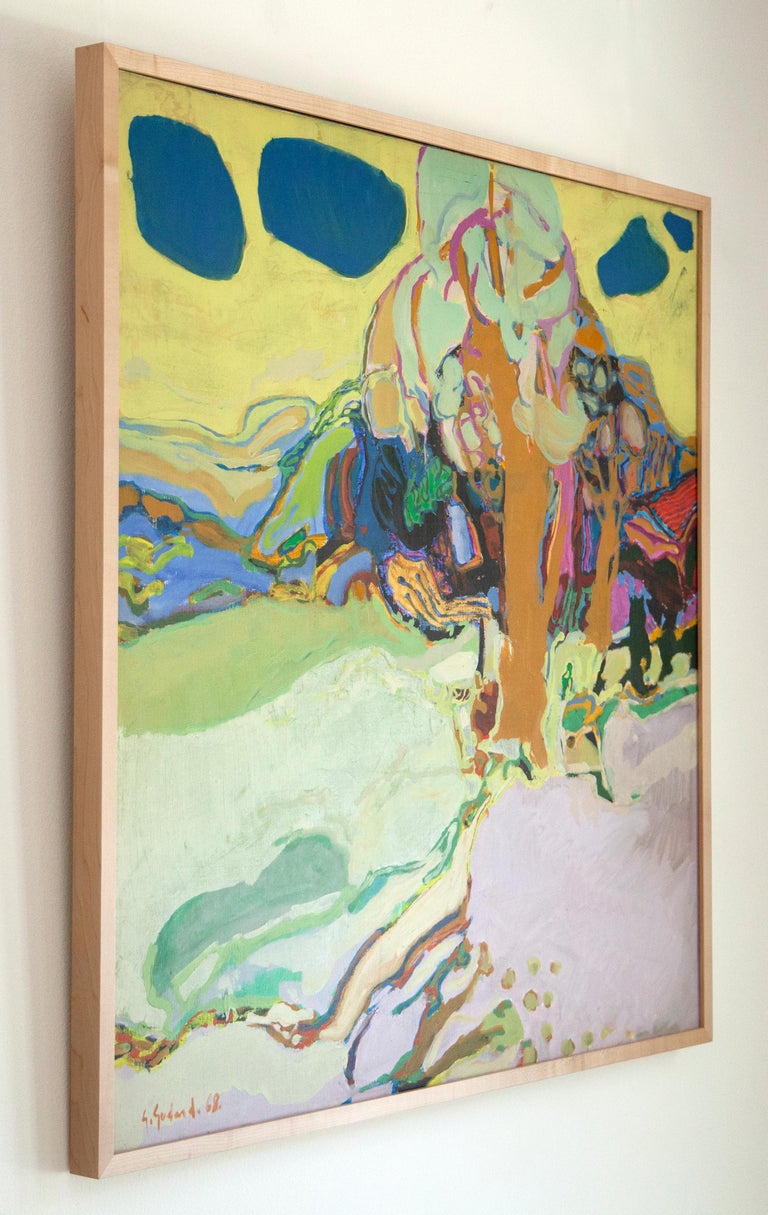 Gabriel Godard - Paysage Jaune For Sale at 1stDibs