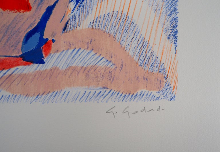 Gabriel Godard - The Forest - Original Lithograph, Handsigned at ...