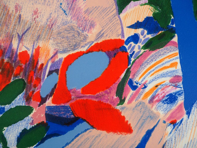 Gabriel Godard - The Forest - Original Lithograph, Handsigned at ...