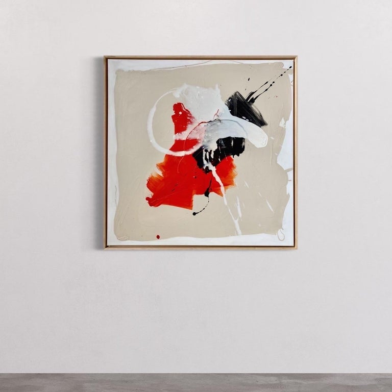 Gabriela Meunie - ABSTRACT Artwork Rouge I by Artist Gabriela Meunie ...