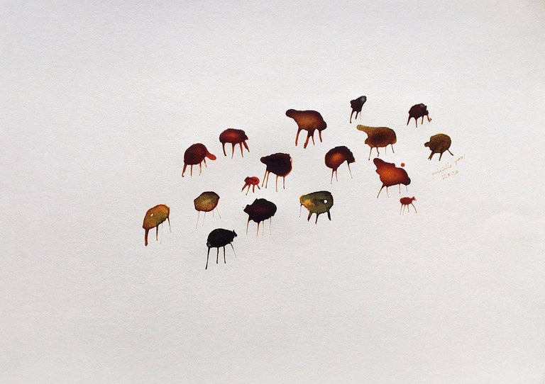 Gabrielle Pool - The Ministry by Gabrielle Pool. Ink on Paper with ...