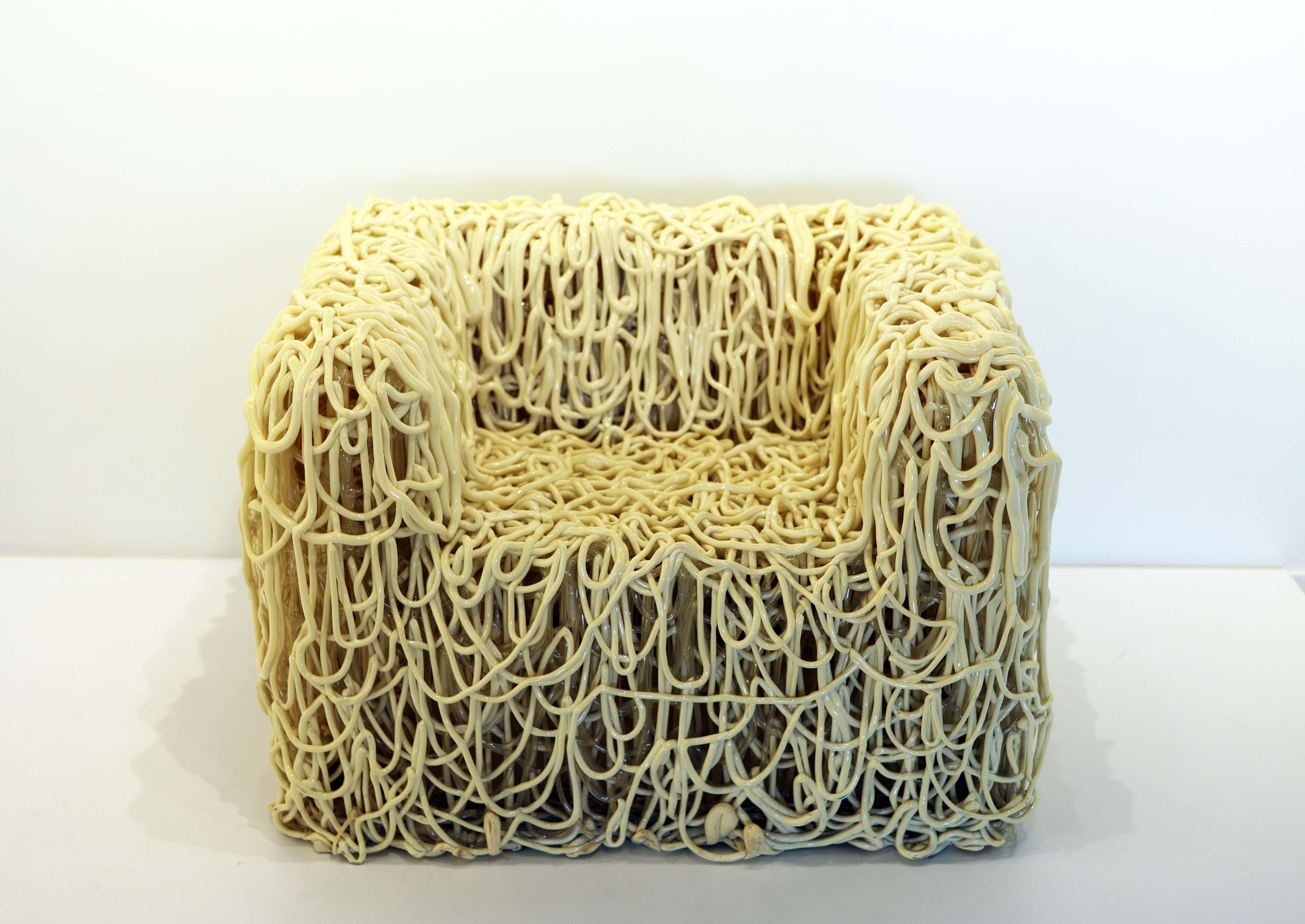 Gaetano Pesce Senza Fine Chair - Off White For Sale at 1stDibs