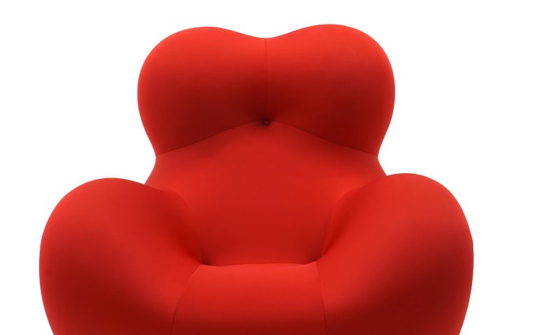 Gaetano Pesce UP5 Chair and UP6 Ottoman, New Red Upholstery, Huge ...