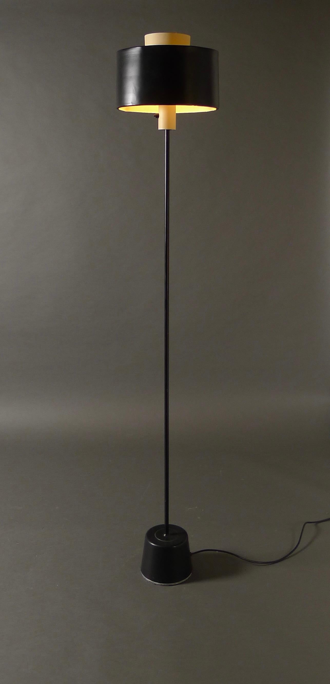 Gaetano Sciolari for Stilnovo, Italy, Rare Monochrome Floor Light ...