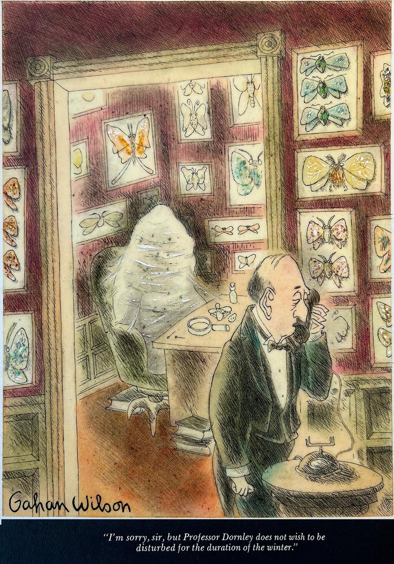 Gahan Wilson - Wish Not to Be Disturbed for the Duration of Winter ...