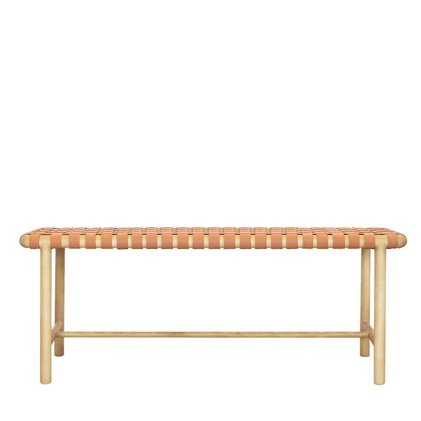 Philippine Pine and Bamboo Bench at 1stDibs