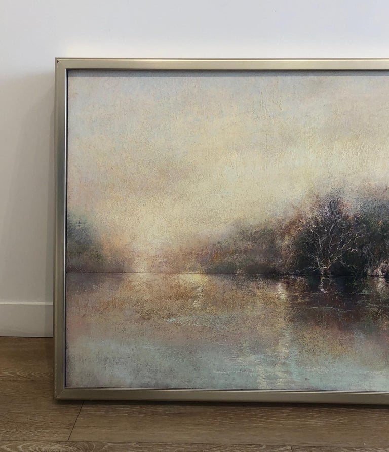 Gail Chase-Bien - River Pastel / contemporary minimal warm calm ...