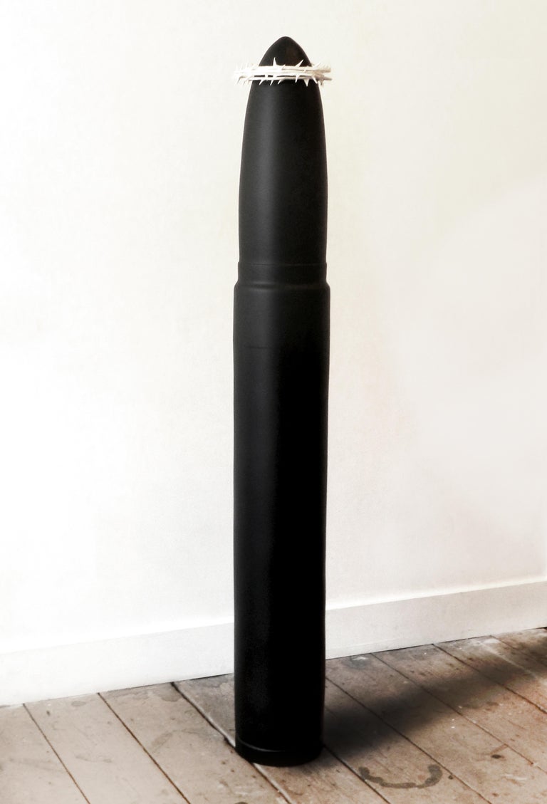 Gail Olding - Duty - Contemporary sculpture, porcelain, acrylic paint ...