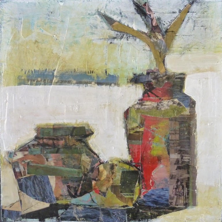 Gail Ragains - Abstract Still Life, Original Painting For Sale at 1stDibs