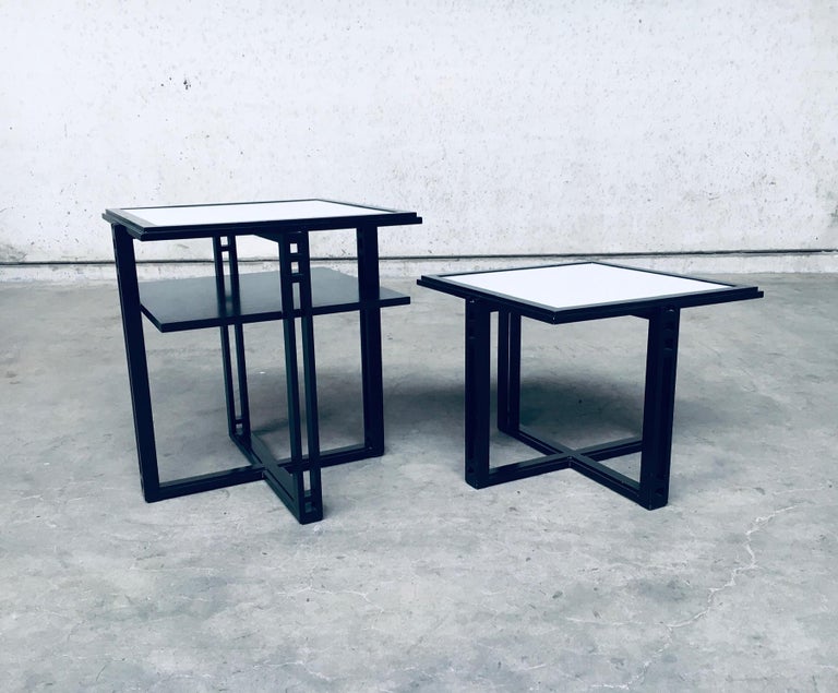 Galaxy Square Side Table Set by Umberto Asnago for Giorgetti, Italy ...