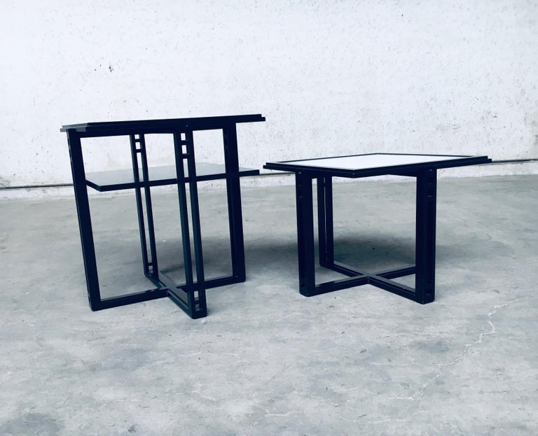 Galaxy Square Side Table Set by Umberto Asnago for Giorgetti, Italy ...