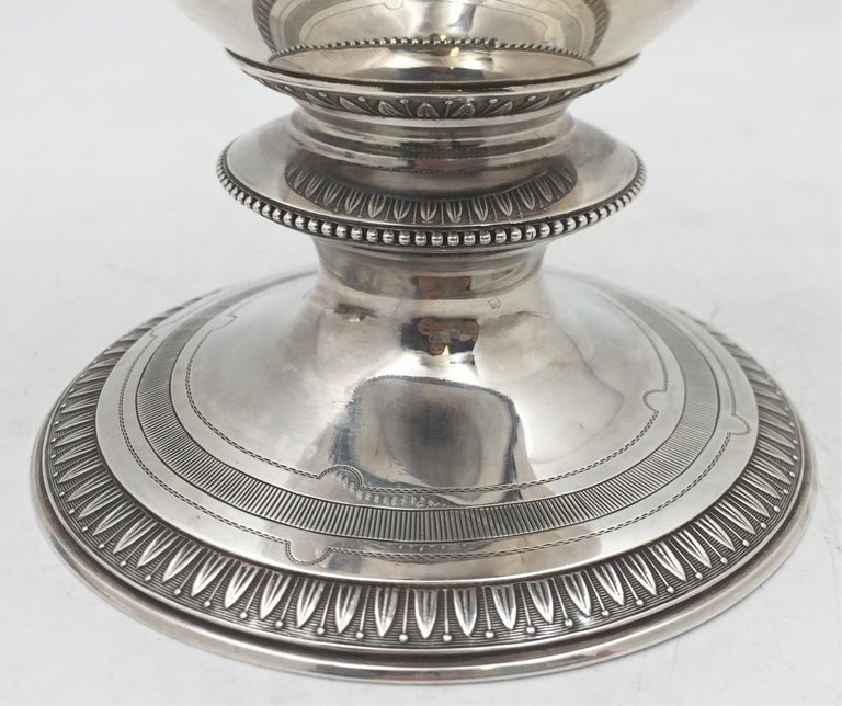 Gale Sterling Silver Claret Jug/ Pitcher in Neoclassical or Greek ...